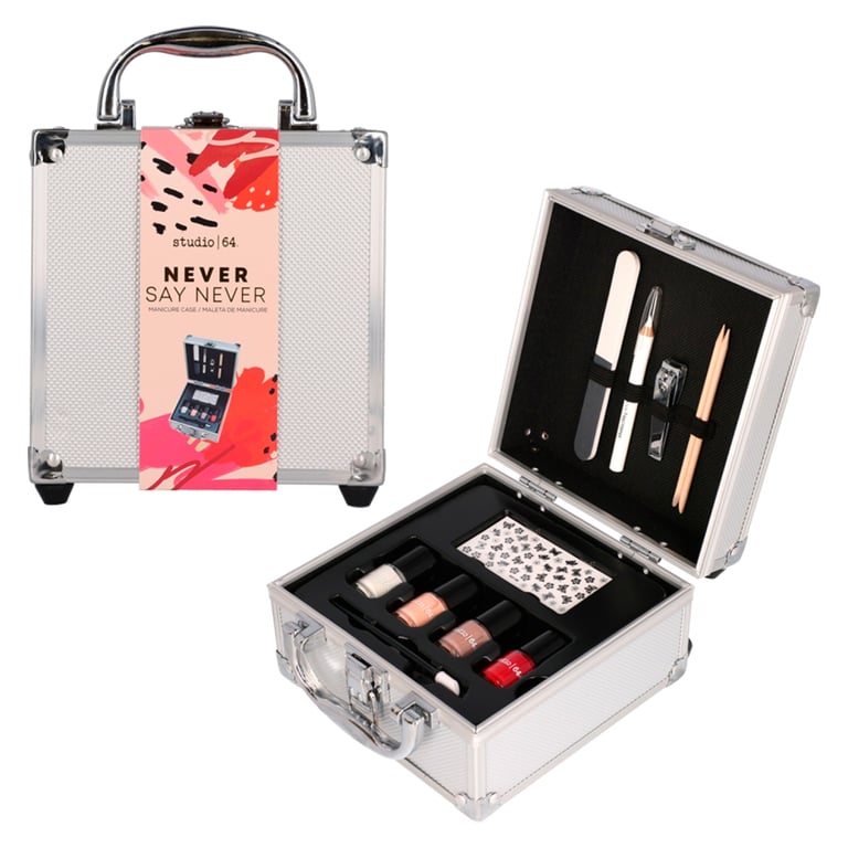 STUDIO 64 Maleta de Manicure Never Say Never Studio 64 | falabella.com
