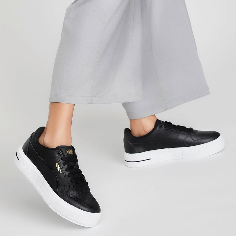 PUMA Cali Court Lt Zapatilla Urbana Mujer Cuero Negro Puma | falabella.com