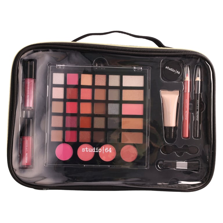 STUDIO 64 Set Maquillaje Cosmetiquero Beauty Bliss Black Studio 64 ...