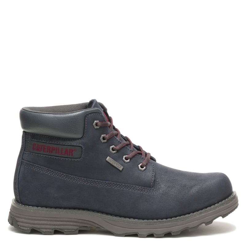 CAT Botín Hombre Cuero Azul Cat | falabella.com