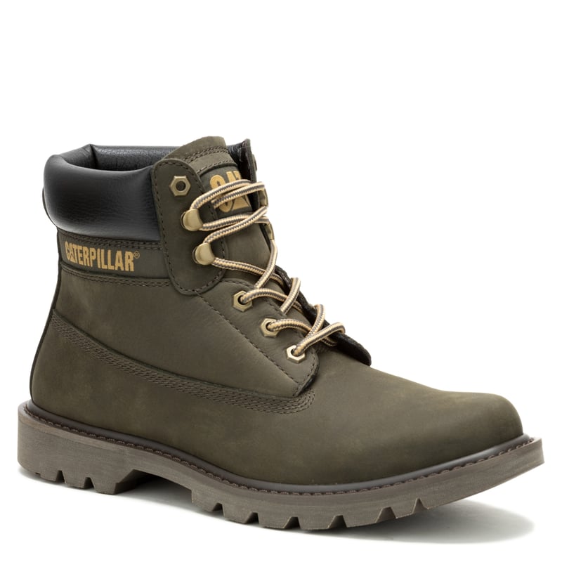 CAT Botín Hombre Cuero Verde Cat | falabella.com