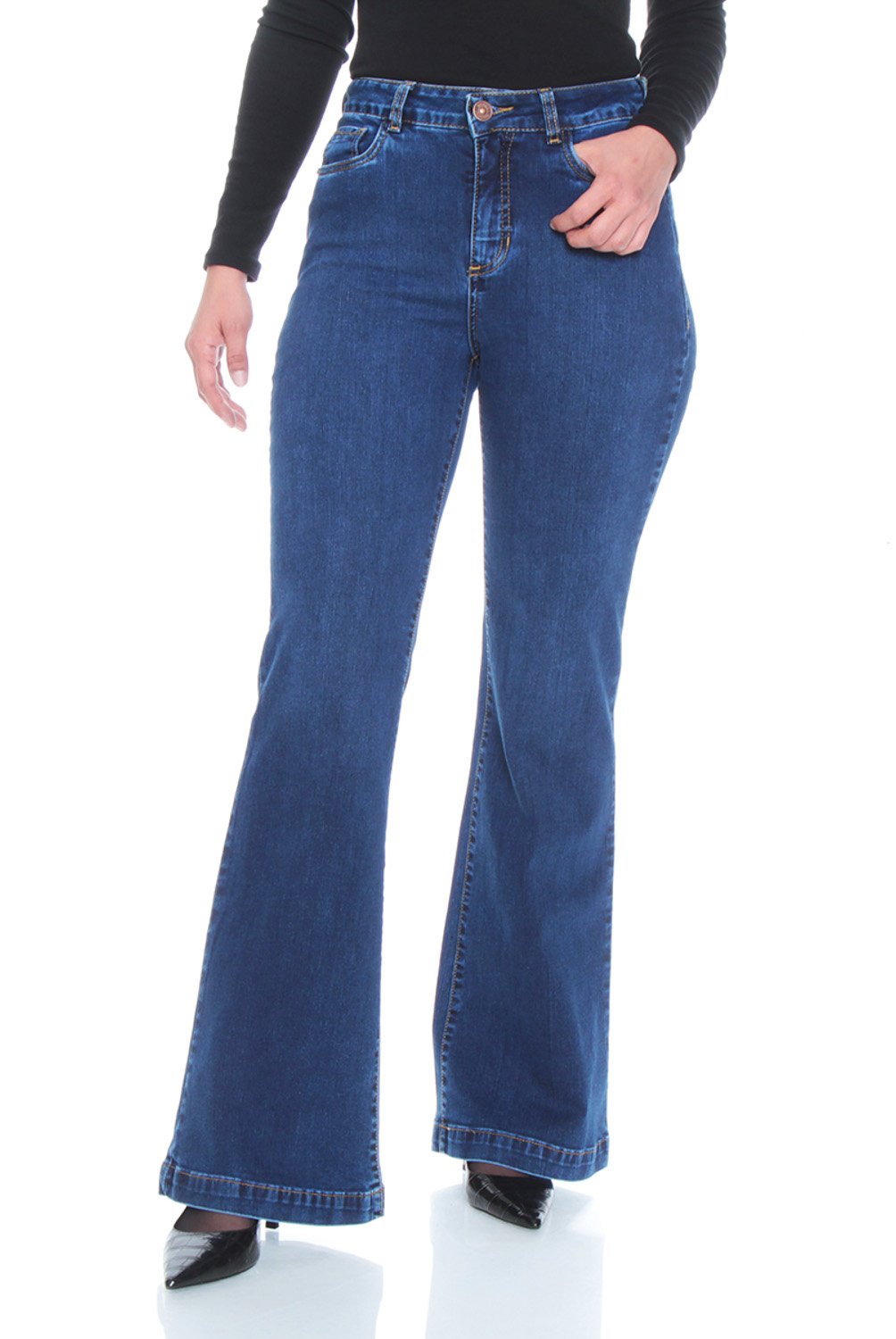WADOS Jeans Flare Tiro Alto Mujer Wados | falabella.com