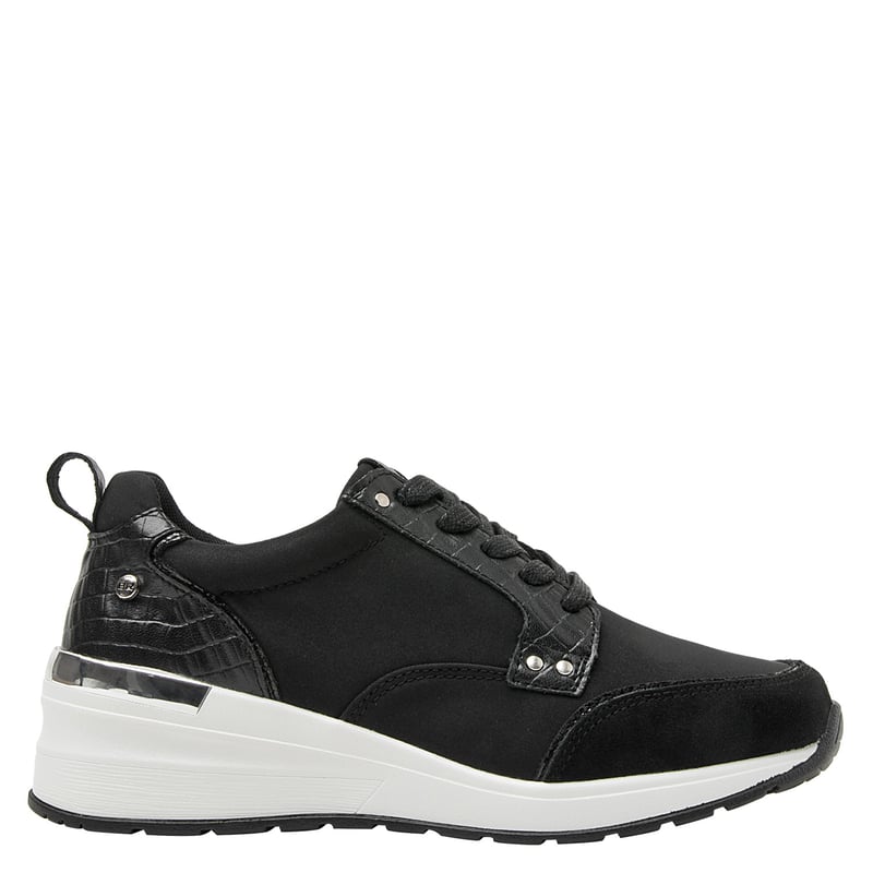 BRUNO ROSSI Zapatilla Urbana Mujer Negro Bruno Rossi | falabella.com