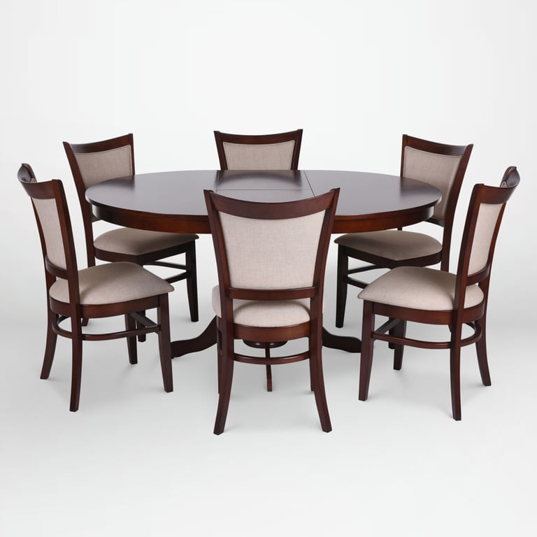 CIC Juego De Comedor Calabria 6 Sillas Con Extensión Cic | falabella.com