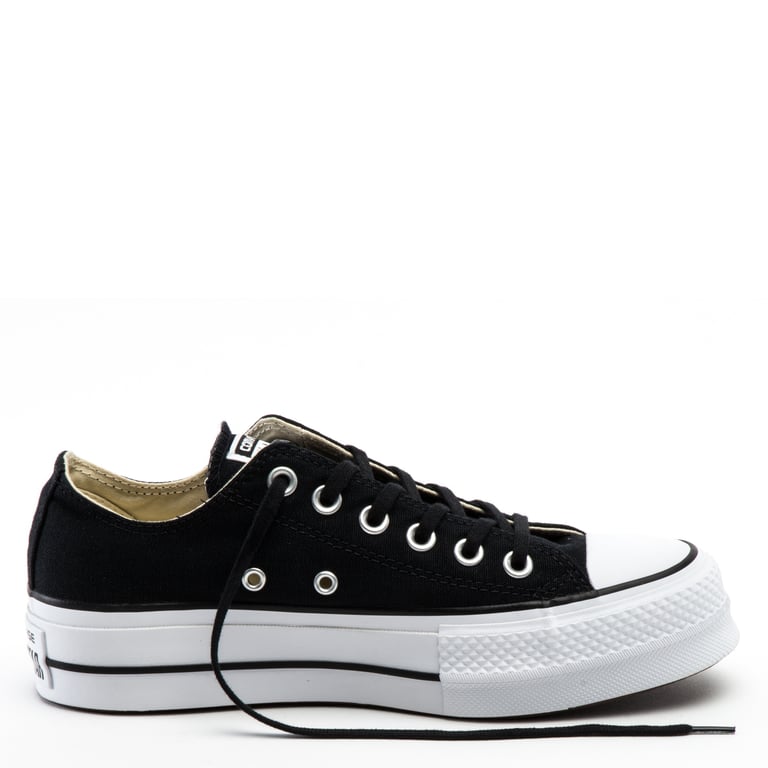 CONVERSE Chuck Taylor All Star Plataforma Zapatilla Urbana Mujer Negro ...