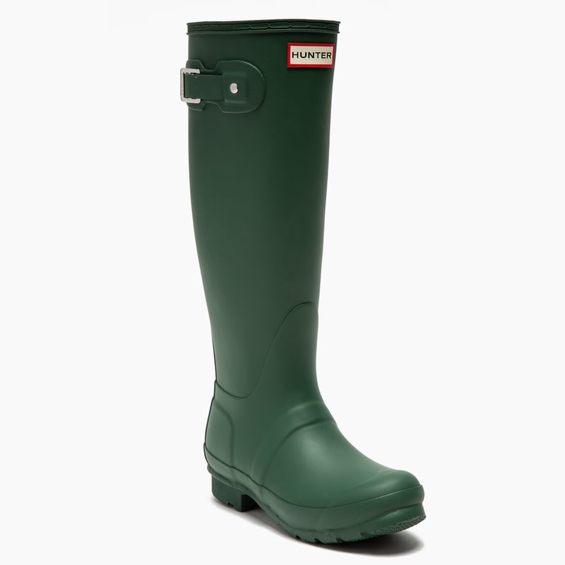 HUNTER Bota de Agua Mujer Verde Hunter | falabella.com