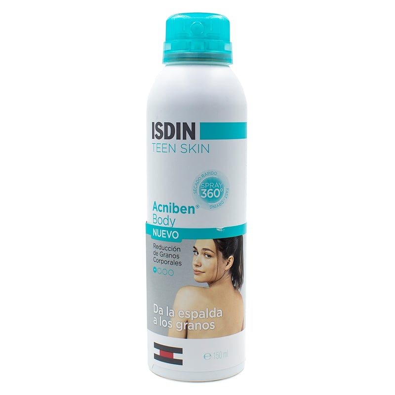 ISDIN Spray Secante Espinillas Cuerpo Acniben Body Spray 150Ml ISDIN ...