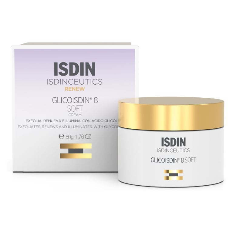 ISDIN Glicoisdin 8 Crema Peeling Antiedad y Antimanchas Piel Seca ISDIN ...