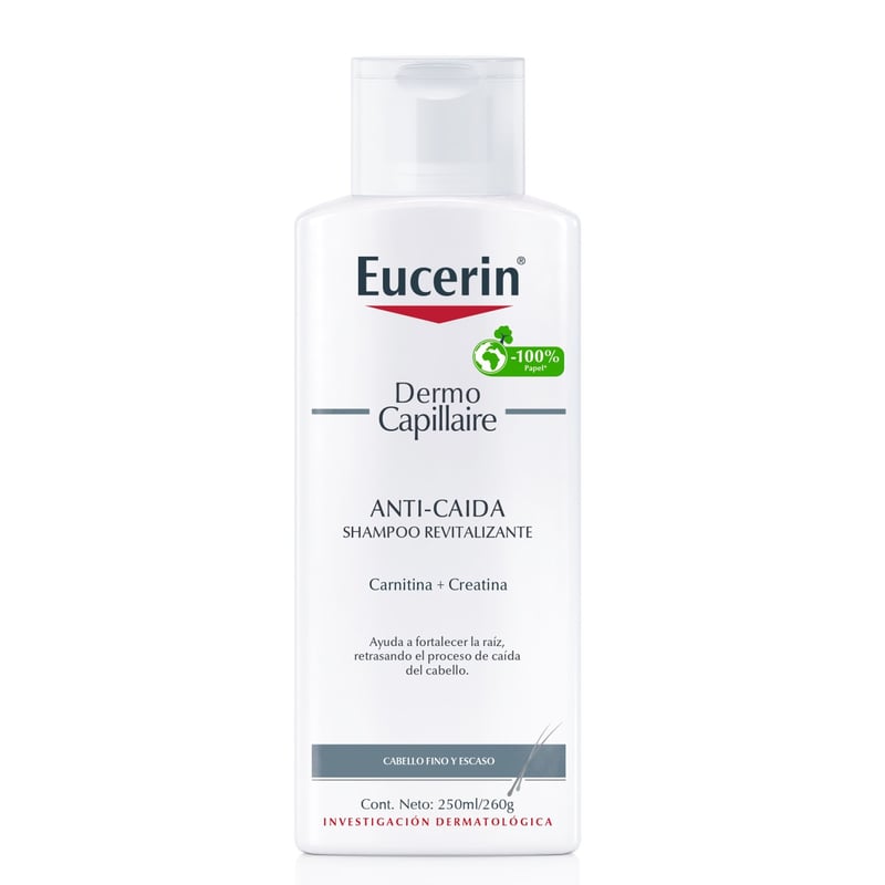 EUCERIN Shampoo Revitalizante Dermocapillaire Anticaida 250Ml Eucerin ...