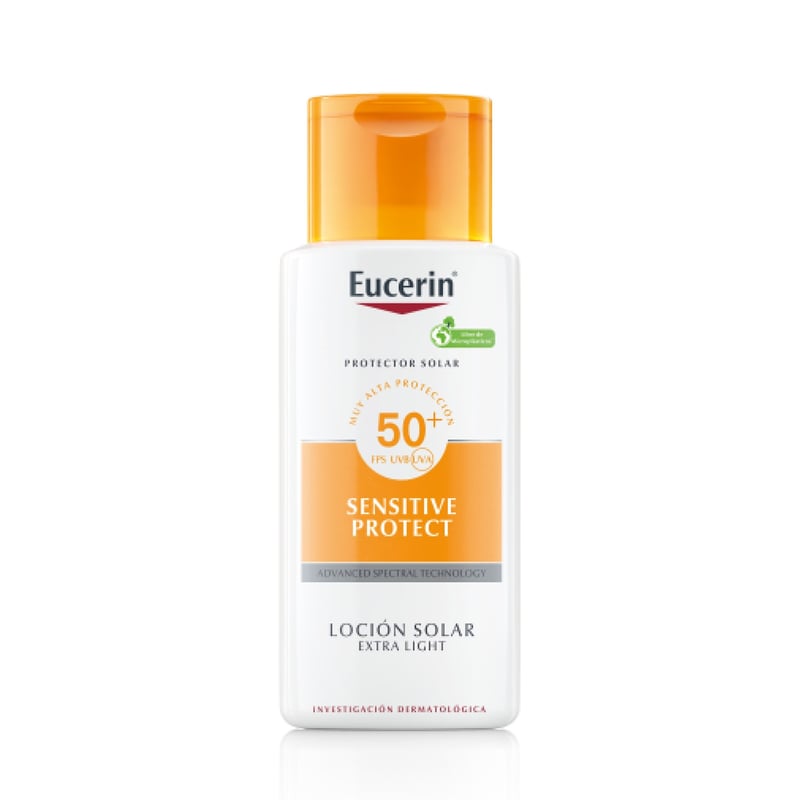 EUCERIN Protector Solar Corporal Textura Ligera FPS 50 150 ml Eucerin ...