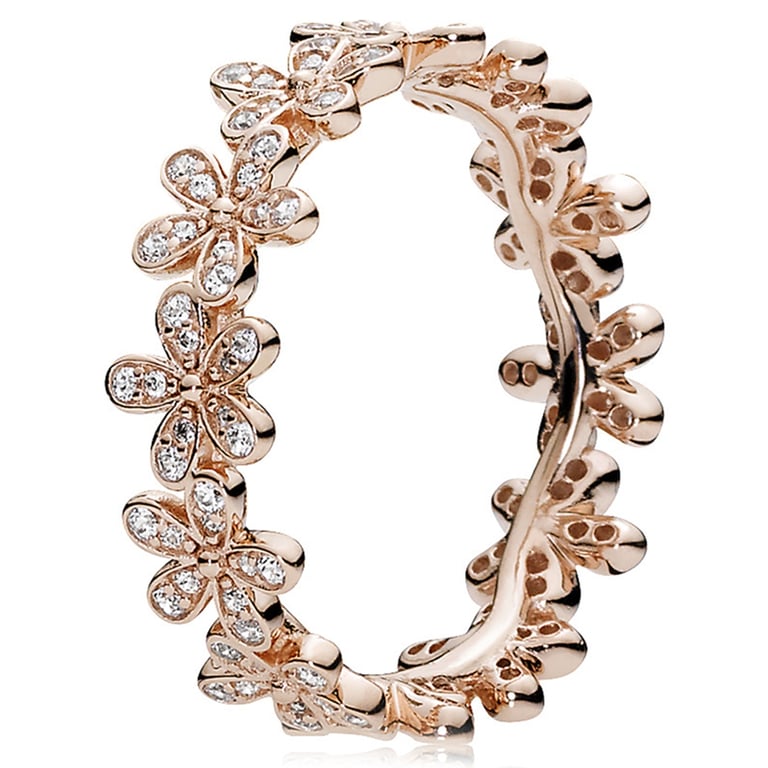 PANDORA Anillo Campo De Margaritas Deslumbrante Mujer Pandora ...