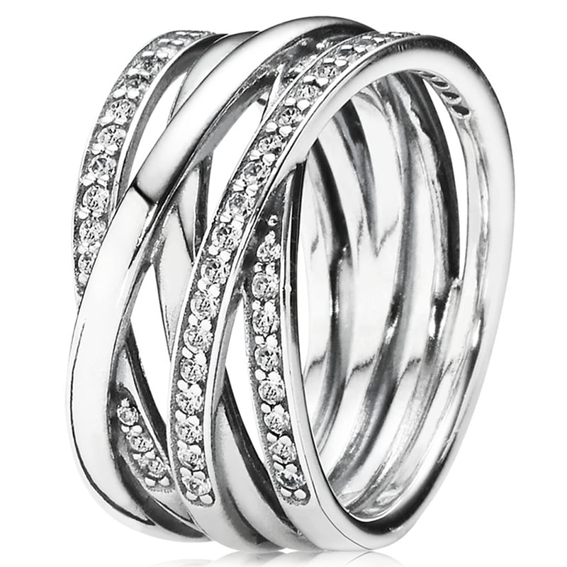 PANDORA Anillo Entrelazado | falabella.com