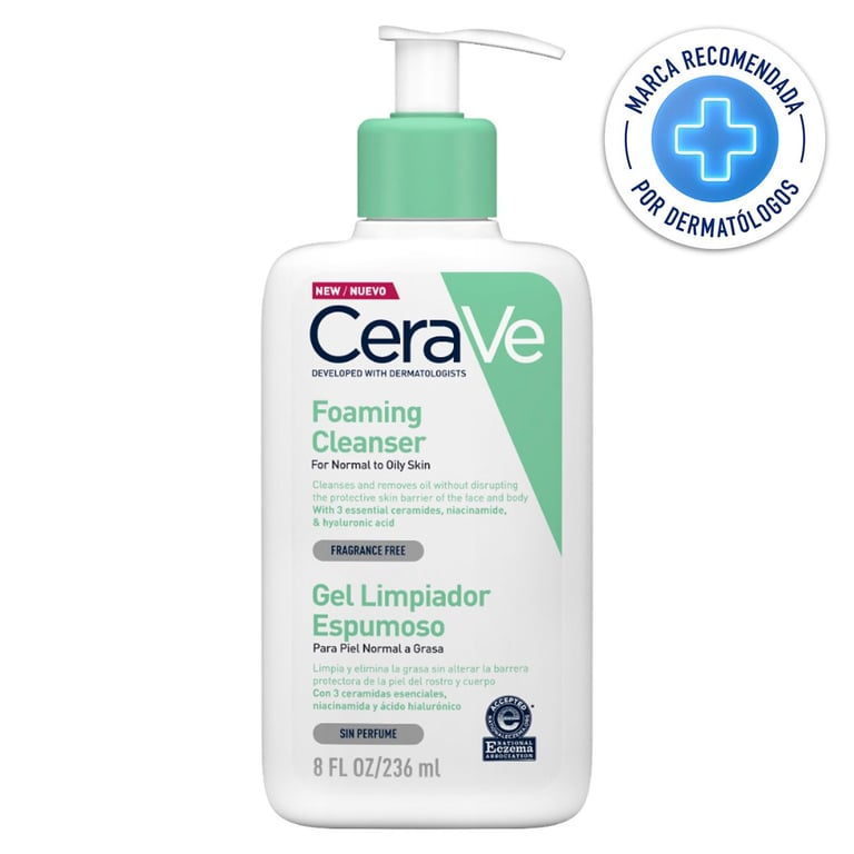 CERAVE Gel Limpiador Espumoso 236 ml Cerave | falabella.com