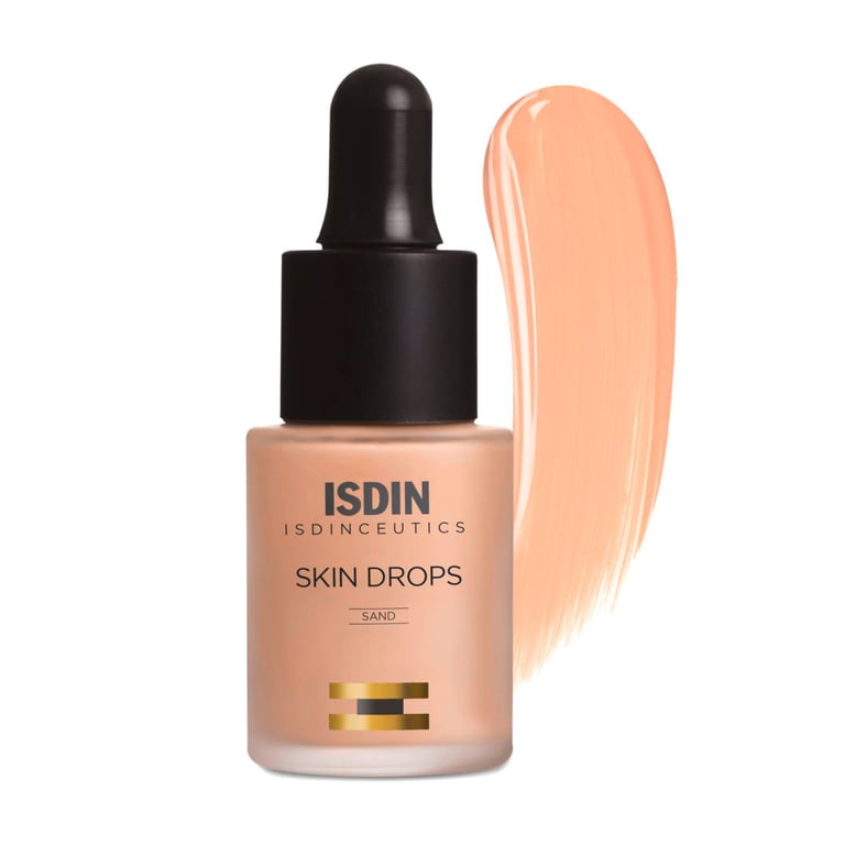 ISDIN Base De Maquillaje Skin Drops Sand Arena Isdinceutics 15 Ml Isdin ...