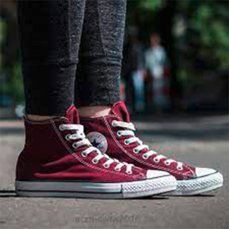 CONVERSE Converse All Star Hi Maroon Zapatilla Urbana Hombre ...