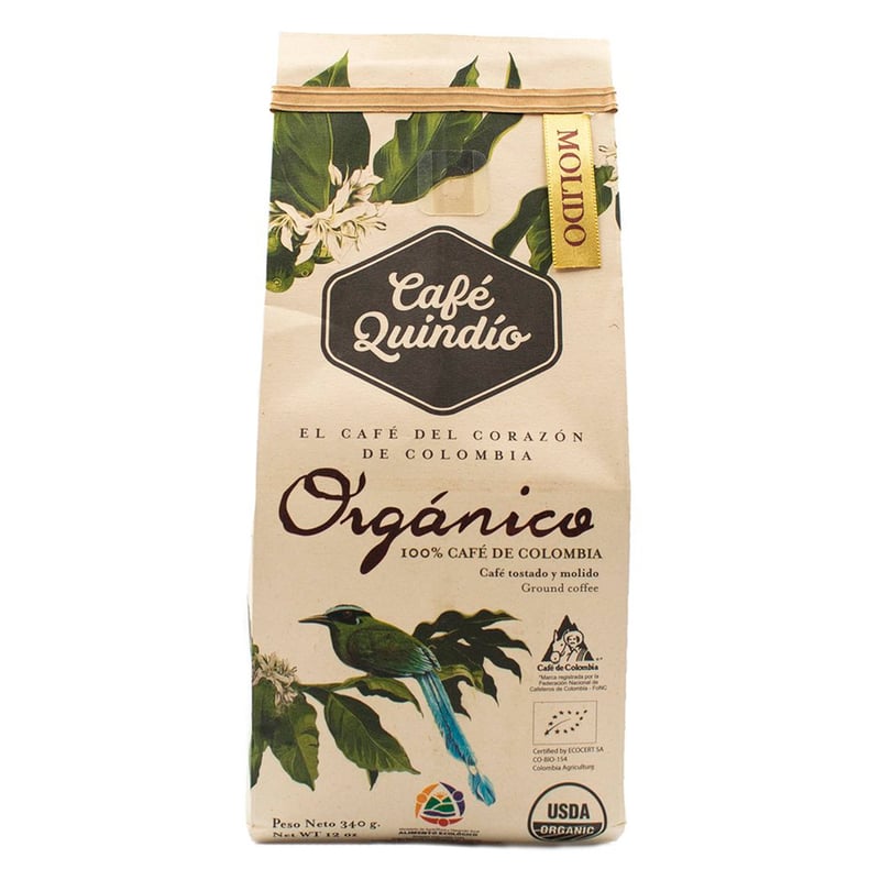 CAFE GOURMET QUINDIO Café Orgánico Molido 340gr Colombiano Quindío ...