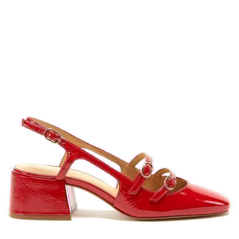 GACEL Zapato Casual Mujer Cuero Rojo Gacel | falabella.com