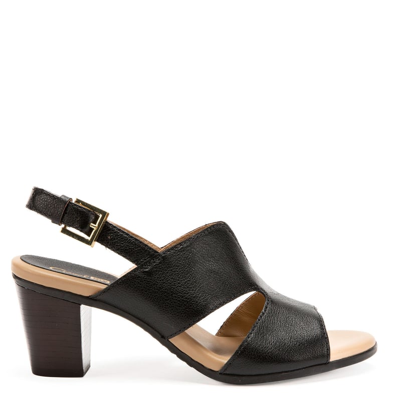 GACEL Sandalia Mujer Cuero Negro Gacel | falabella.com