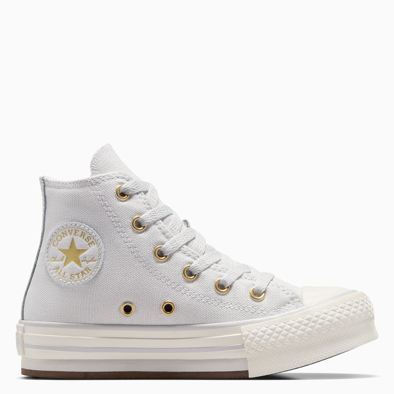 CONVERSE Chuck Taylor All Star Eva Lift Zapatilla Urbana Niña Gris (27 ...
