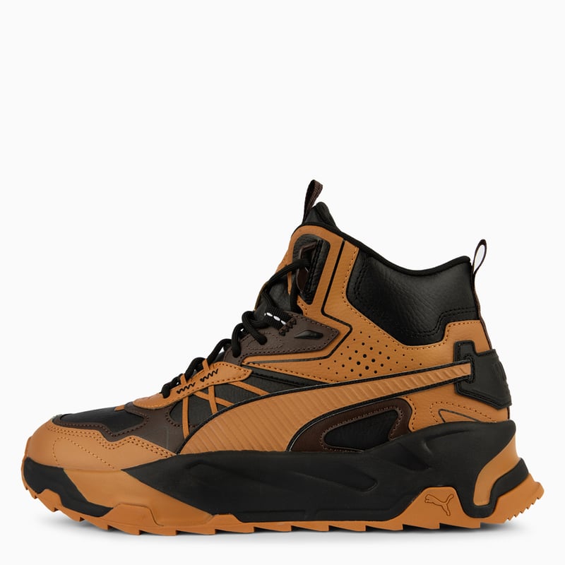 PUMA Trinity Mid Hybrid Zapatilla Running Hombre Café Puma | falabella.com