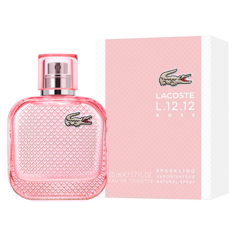 LACOSTE Perfume Mujer L.12.12 Rose Sparkling EDT 50Ml Edición Limitada ...