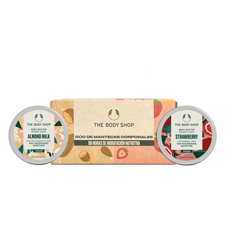 THE BODY SHOP Set De Regalo Dúo De Mantecas Corporales The Body Shop ...