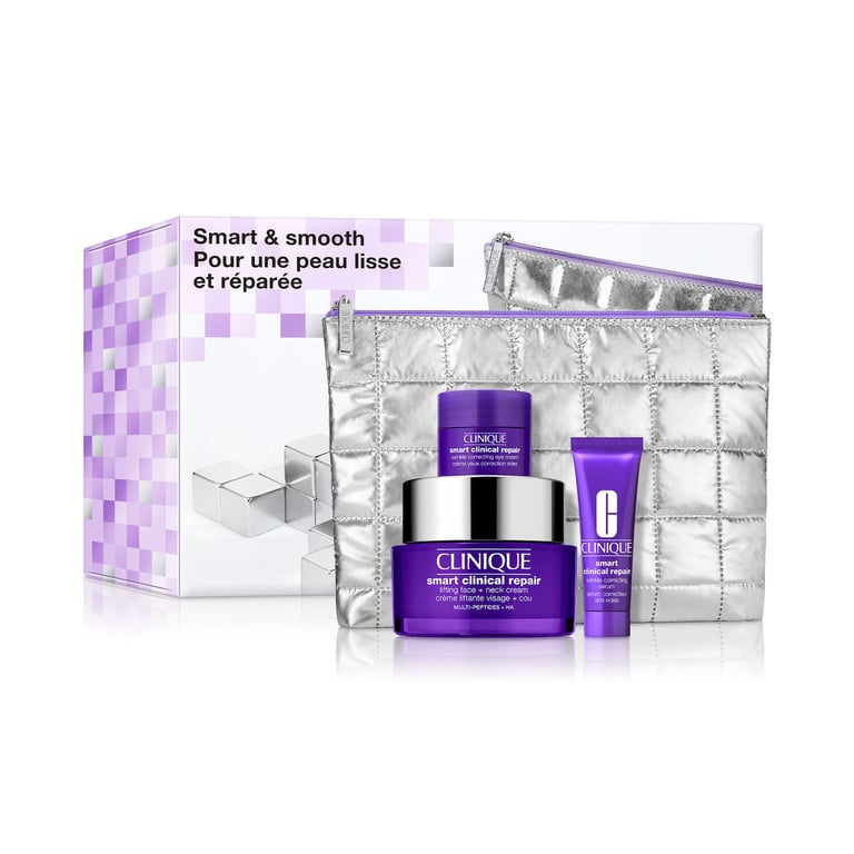 CLINIQUE Set Antiedad Smart & Smooth Clinique | falabella.com