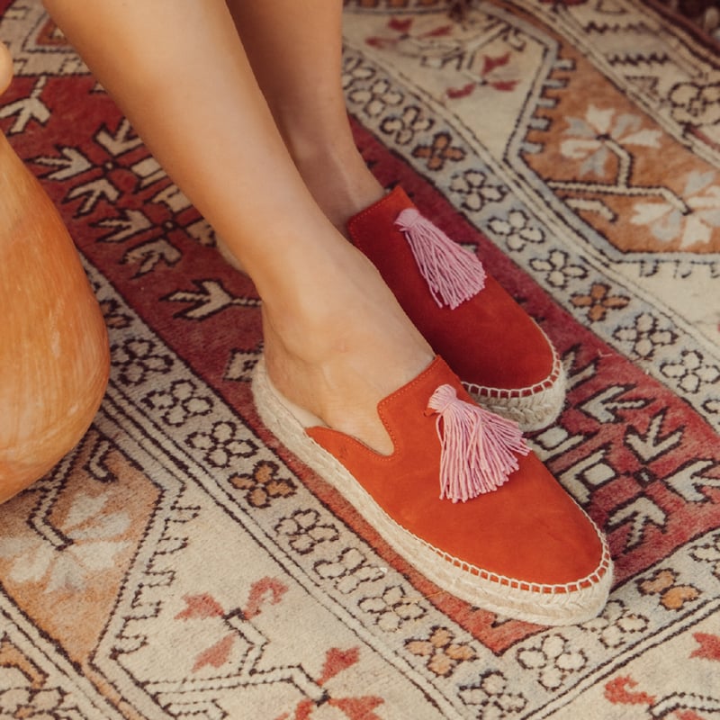 URCO Alpargata Mujer Cuero Naranjo Urco | falabella.com