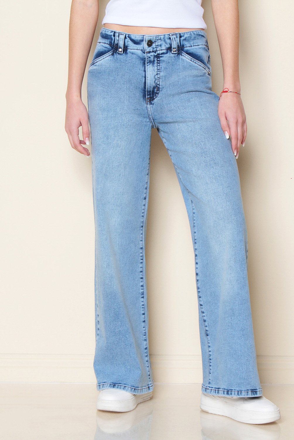 WADOS Jeans Wide Leg Tiro Alto Mujer Wados | falabella.com