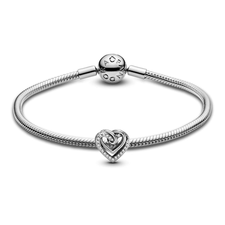 PANDORA Brazalete Gift Set De Plata Corazones Mujer Pandora | falabella.com