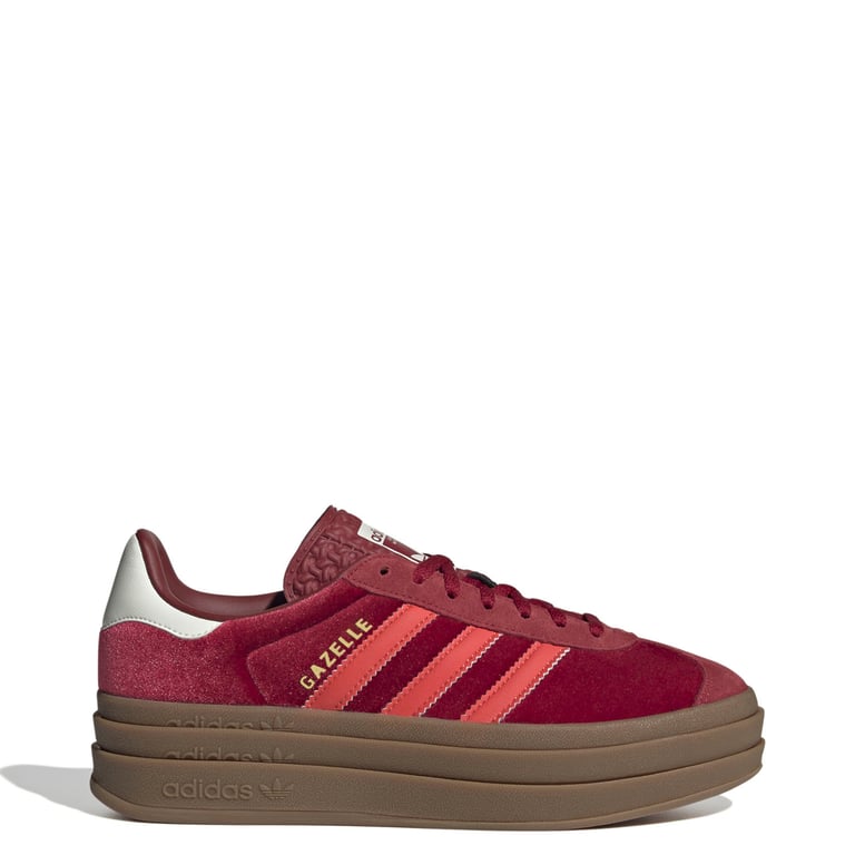 ADIDAS ORIGINALS Gazelle Bold Zapatilla Urbana Mujer Rojo Adidas ...