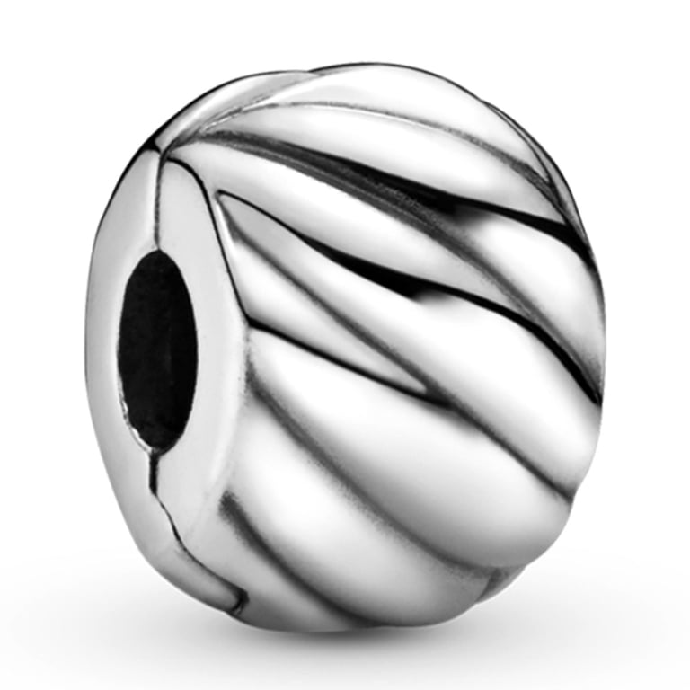 PANDORA Charm De Clip Plumas Pulidas Pandora Mujer Pandora | falabella.com