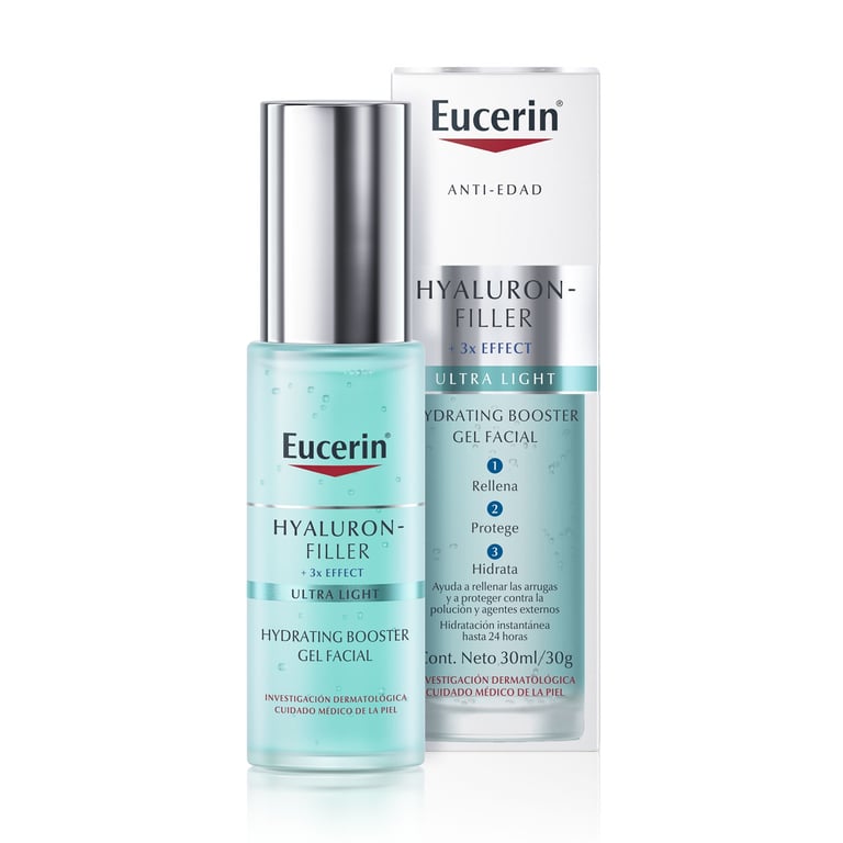 EUCERIN Gel Facial Hyaluron Filler Hydrating Daily Booster Antiarrugas ...