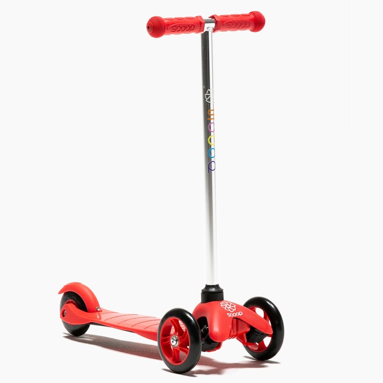 SCOOP Scooter Scoop 3 Ruedas Pequeño Fluor Red Para Niños | falabella.com