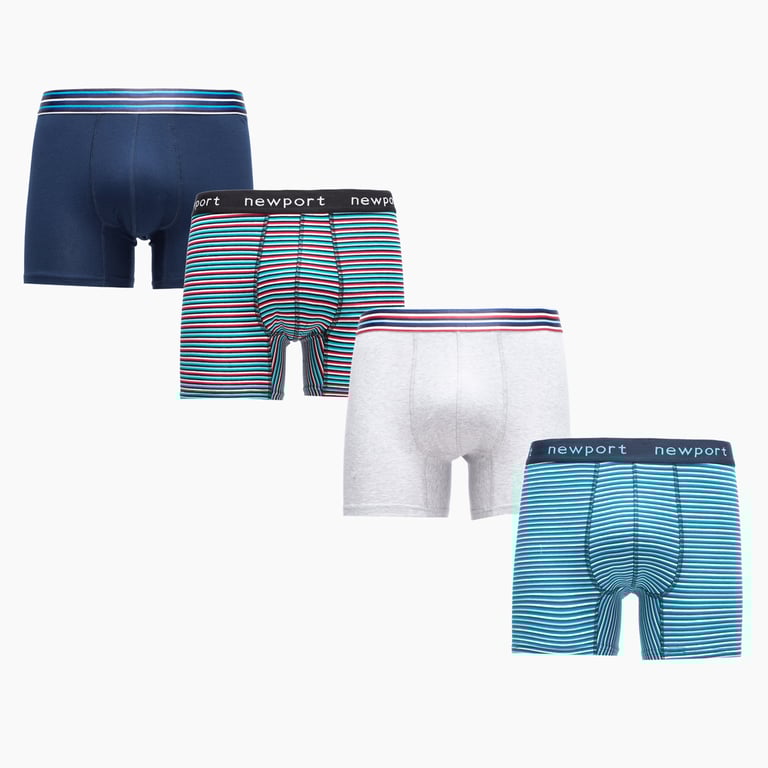 NEWPORT Pack De 4 Boxer Algodón Hombre Newport | falabella.com