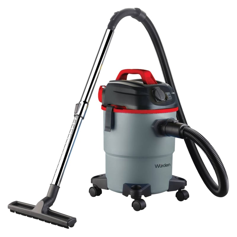 WURDEN Aspiradora De Tambor Wurden 1600W 20 Litros Polvo Y Agua ...