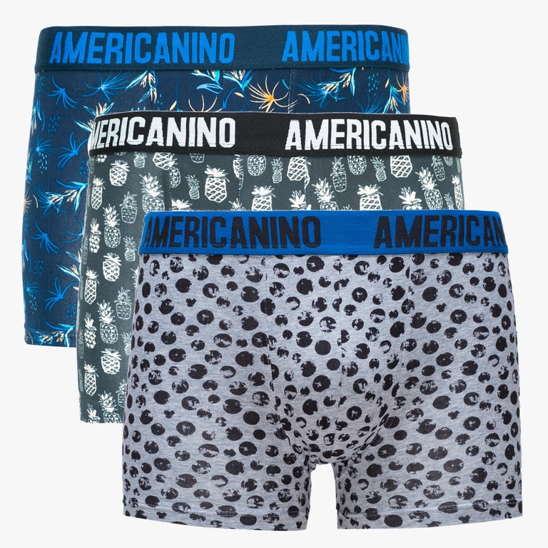 AMERICANINO Pack De 3 Boxer Algodón Hombre Americanino | falabella.com