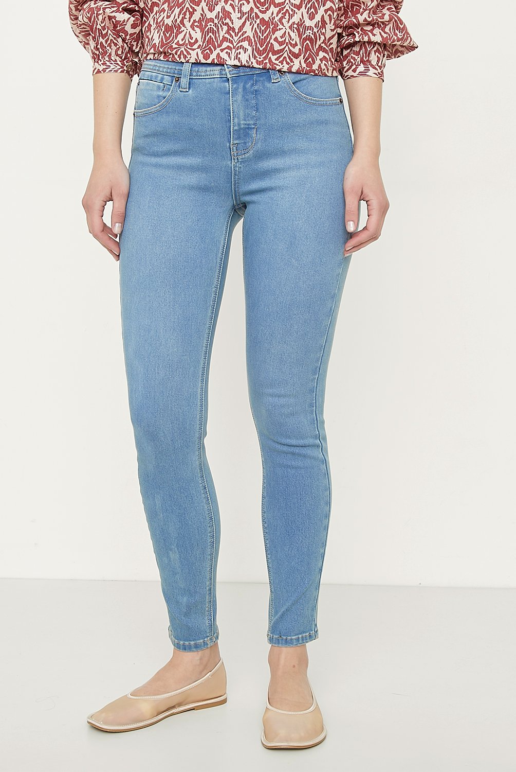 UNIVERSITY CLUB Jeans Skinny Tiro Alto Mujer University Club ...