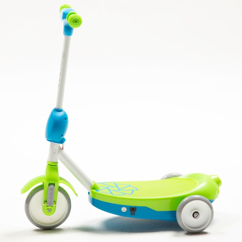 SCOOP Scooter Eléctrico Verde Con Celeste 3 Ruedas Scoop | falabella.com