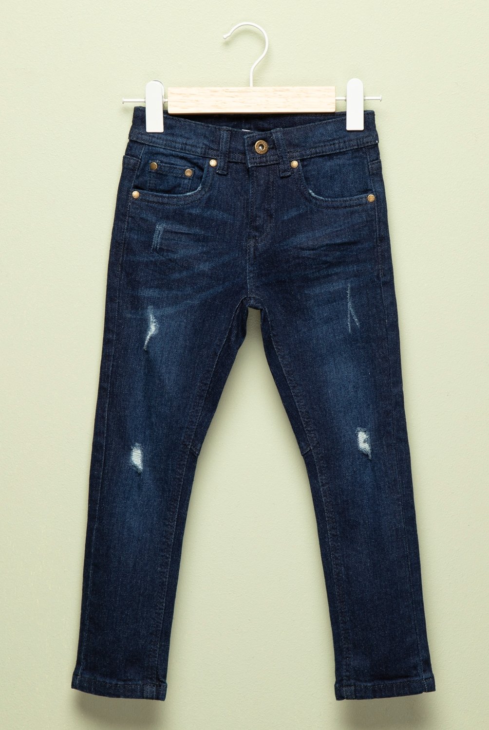 YAMP Jeans Skinny Denim Con Roturas Yamp Niño | falabella.com