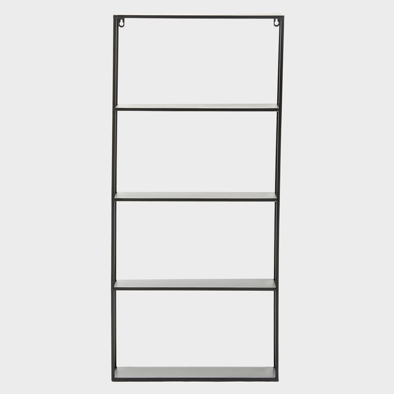 MICA Repisa Colgante 4 Niveles Metal Negra 96x12 Cm Mica | falabella.com