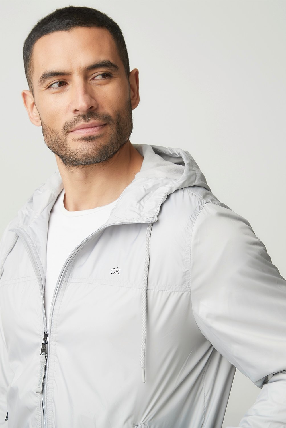 CALVIN KLEIN Cortaviento Full Zipper Hombre Calvin Klein | falabella.com