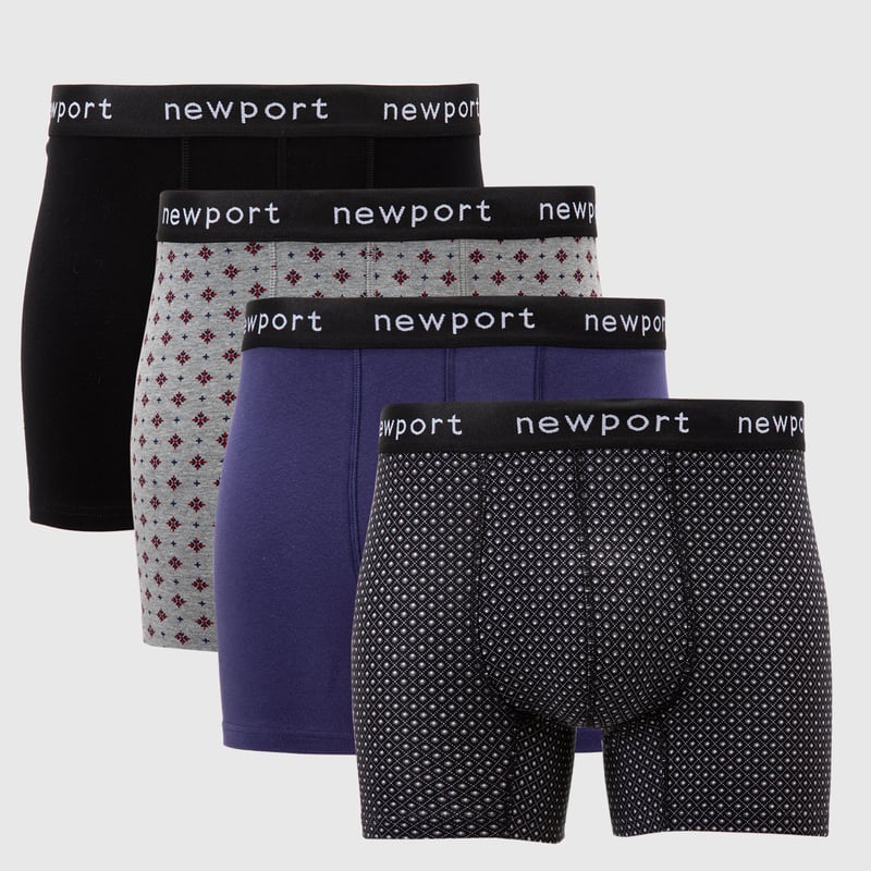 NEWPORT Pack de 4 Bóxer Hombre | falabella.com