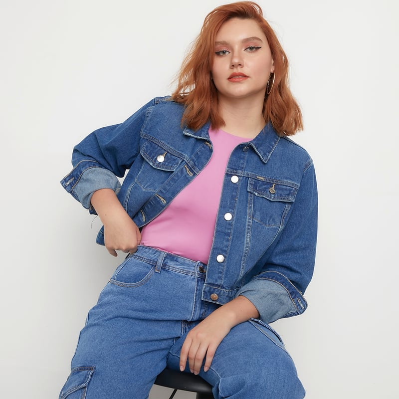 DAHLA Dahla Chaqueta Jeans Mujer | falabella.com