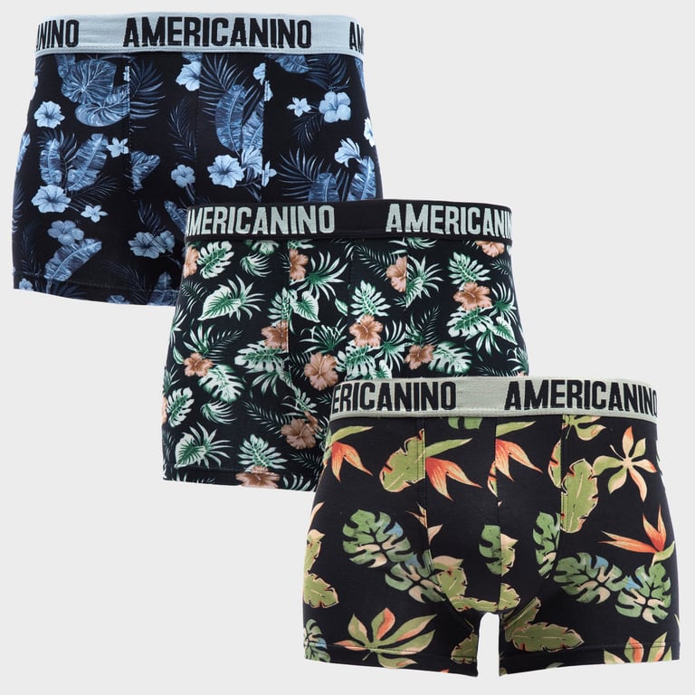 AMERICANINO Pack De 3 Boxer Algodón Hombre Americanino | falabella.com