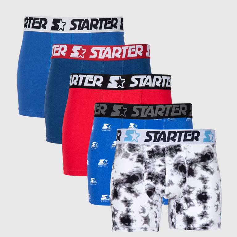 STARTER Starter Pack De 5 Bóxer Algodón Hombre | falabella.com