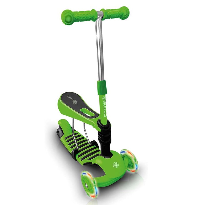 SCOOP Scooter 2 En 1 Verde 3 Ruedas Y Luces Scoop | falabella.com