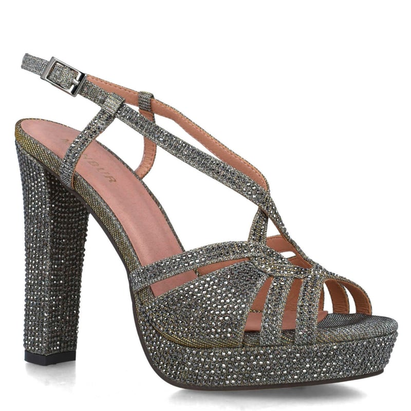 MENBUR Sandalia Mujer Plateado Menbur | falabella.com