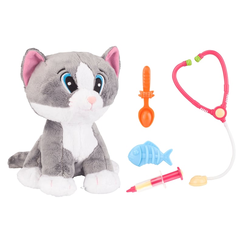 FUNTASTIC PETS Set Veterinario Gato Interactivo Rosa Funtastic Pets ...