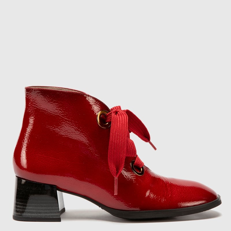 HISPANITAS Botín Mujer Cuero Rojo Hispanitas | falabella.com